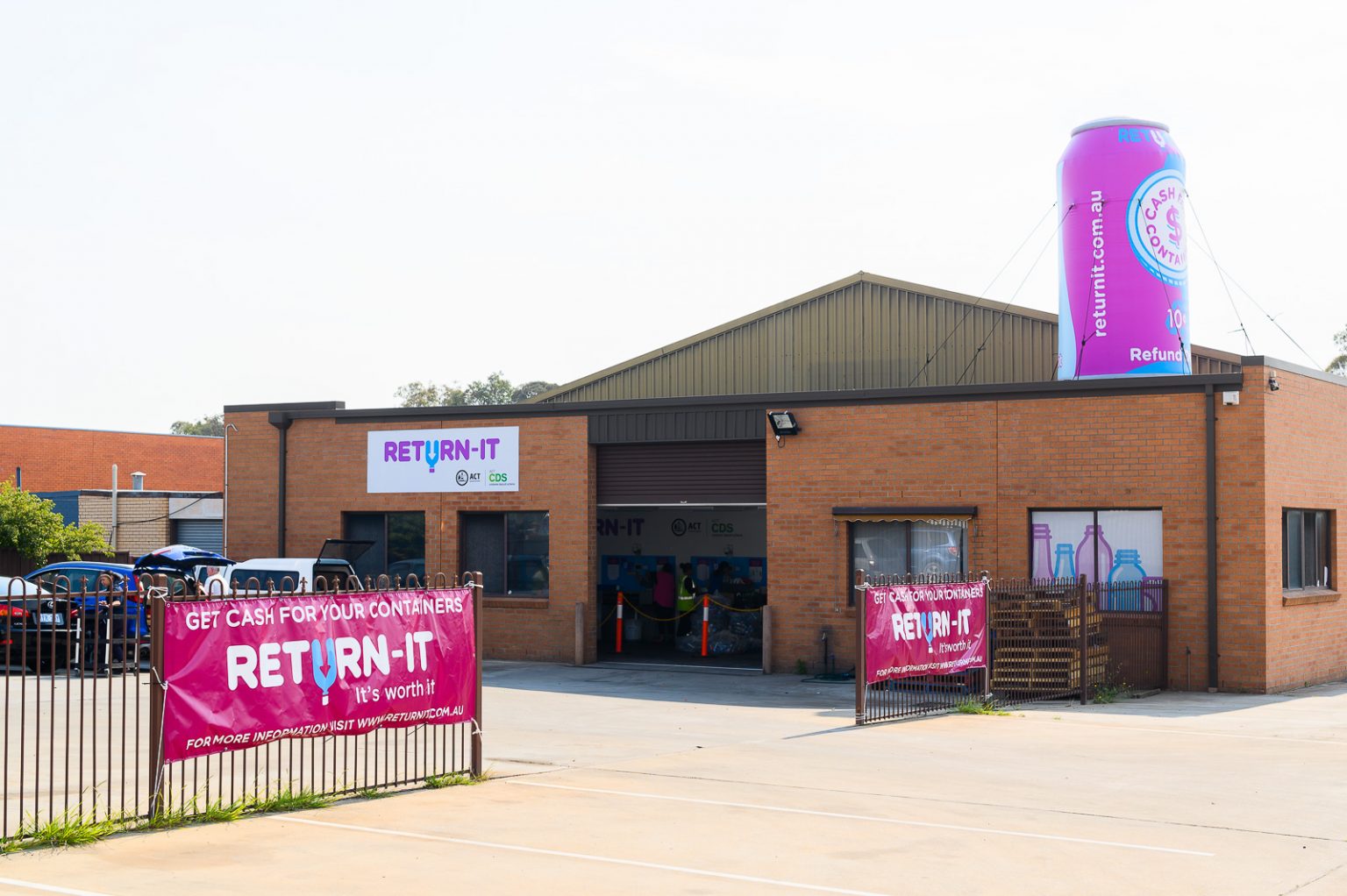 New Container Deposit Scheme depot opens in Mitchell - ACT CDS